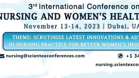 3rd International Conference on Nursing and Women’s Healthcare ...