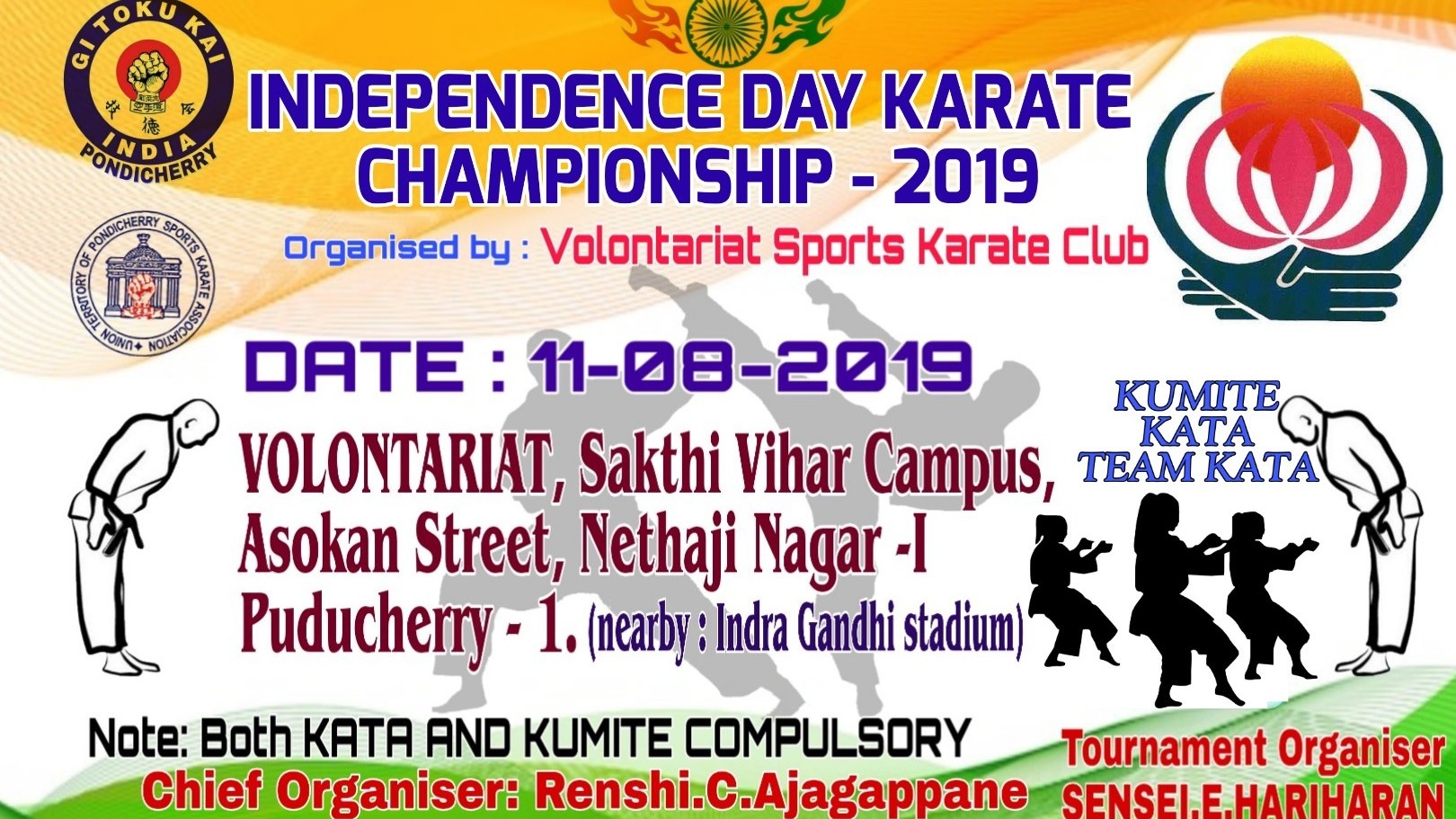 INDEPENDENCE DAY KARATE CHAMPIONSHIP 2019 - SponsorMyEvent