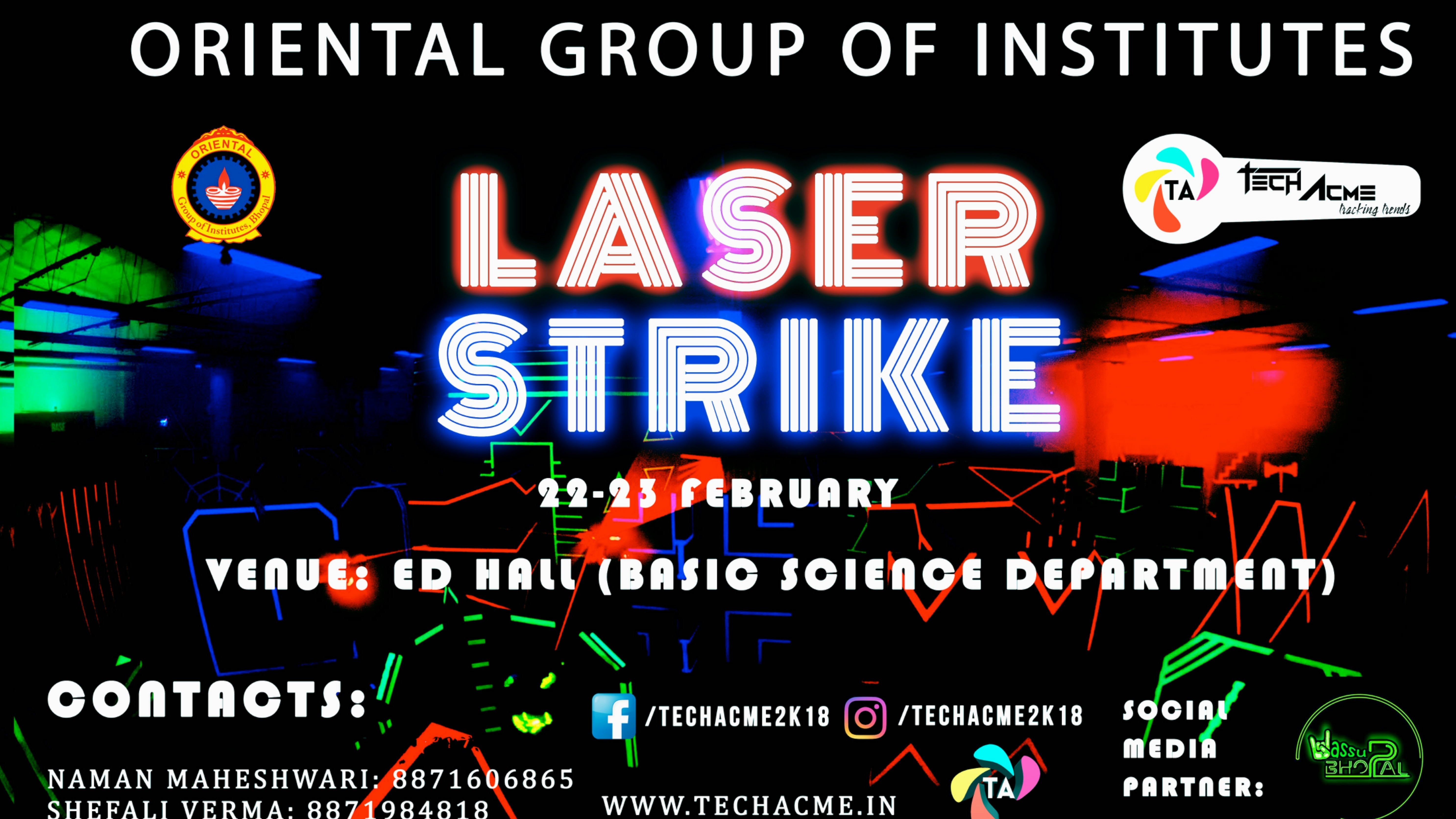 LASER STRIKE - SponsorMyEvent