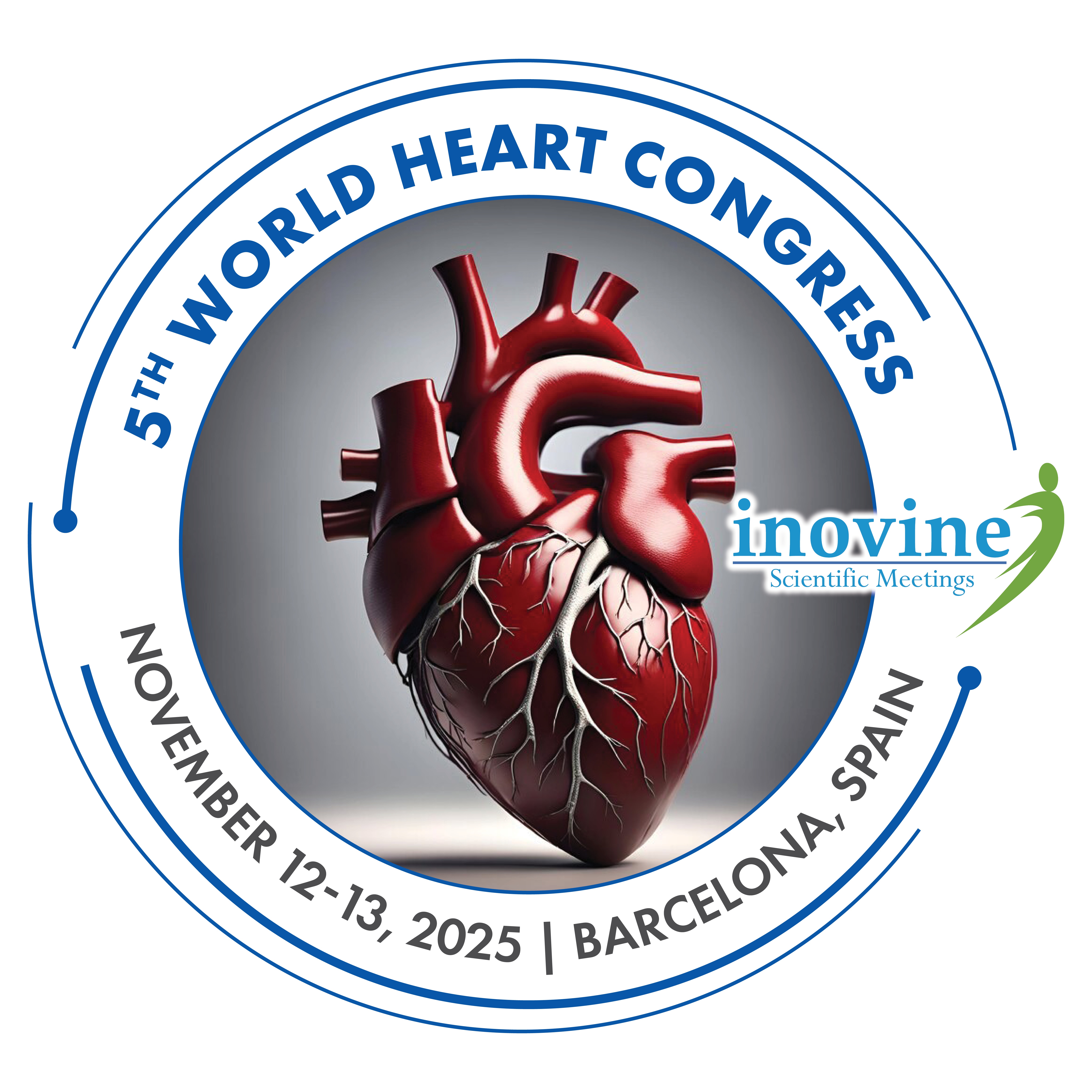 5th world heart congress 2025, November 12-13, Barcelona, Spain ...