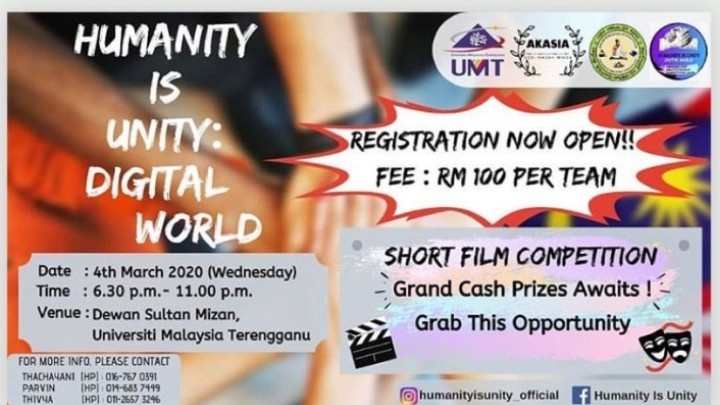 Humanity is Unity in Digital World - SponsorMyEvent