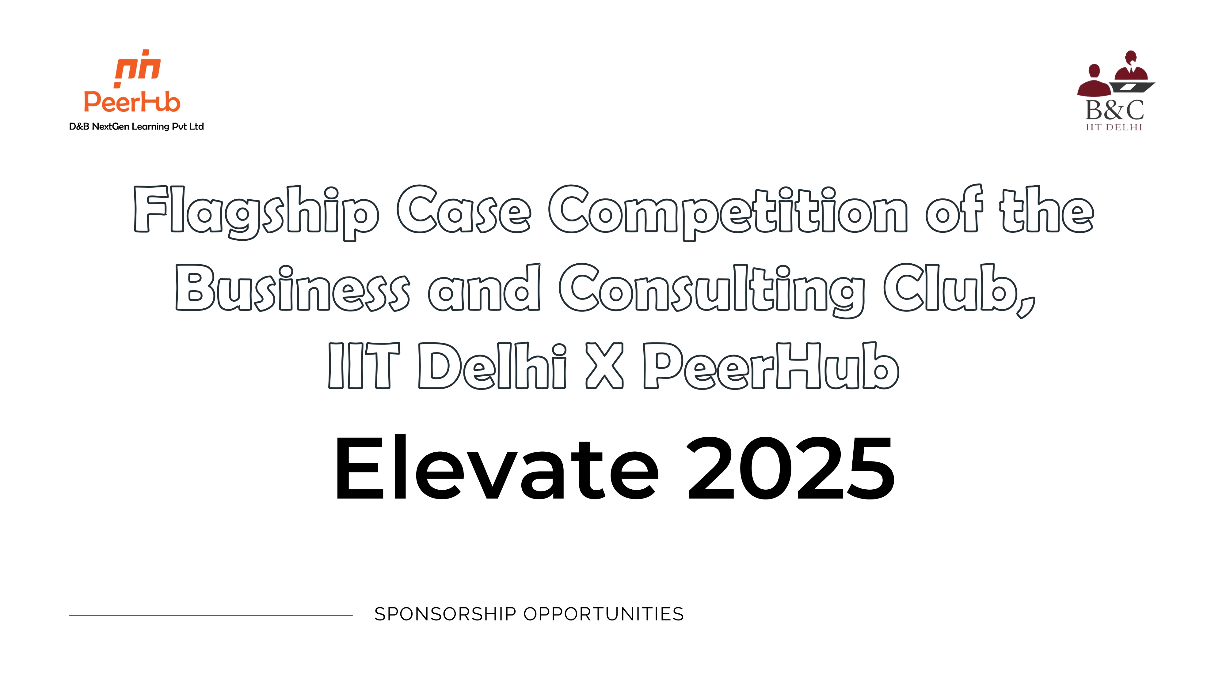 Elevate 2025 - SponsorMyEvent
