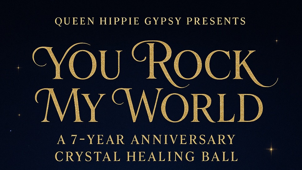 You Rock My World: A Crystal Healing Ball - SponsorMyEvent