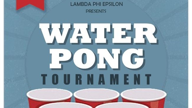 Water Pong Tournament - SponsorMyEvent
