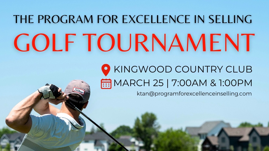 Program for Excellence in Selling: Golf Tournament - SponsorMyEvent
