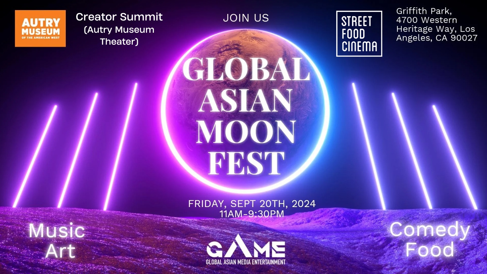 Global Asian Moon Fest Creator Summit - SponsorMyEvent