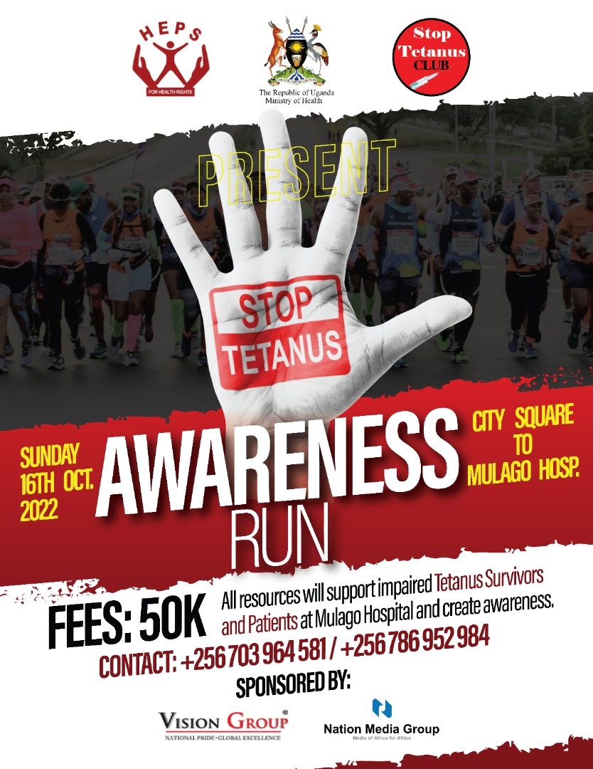 STOP TETANUS AWARENESS CAMPAIGN AND RUN - SponsorMyEvent