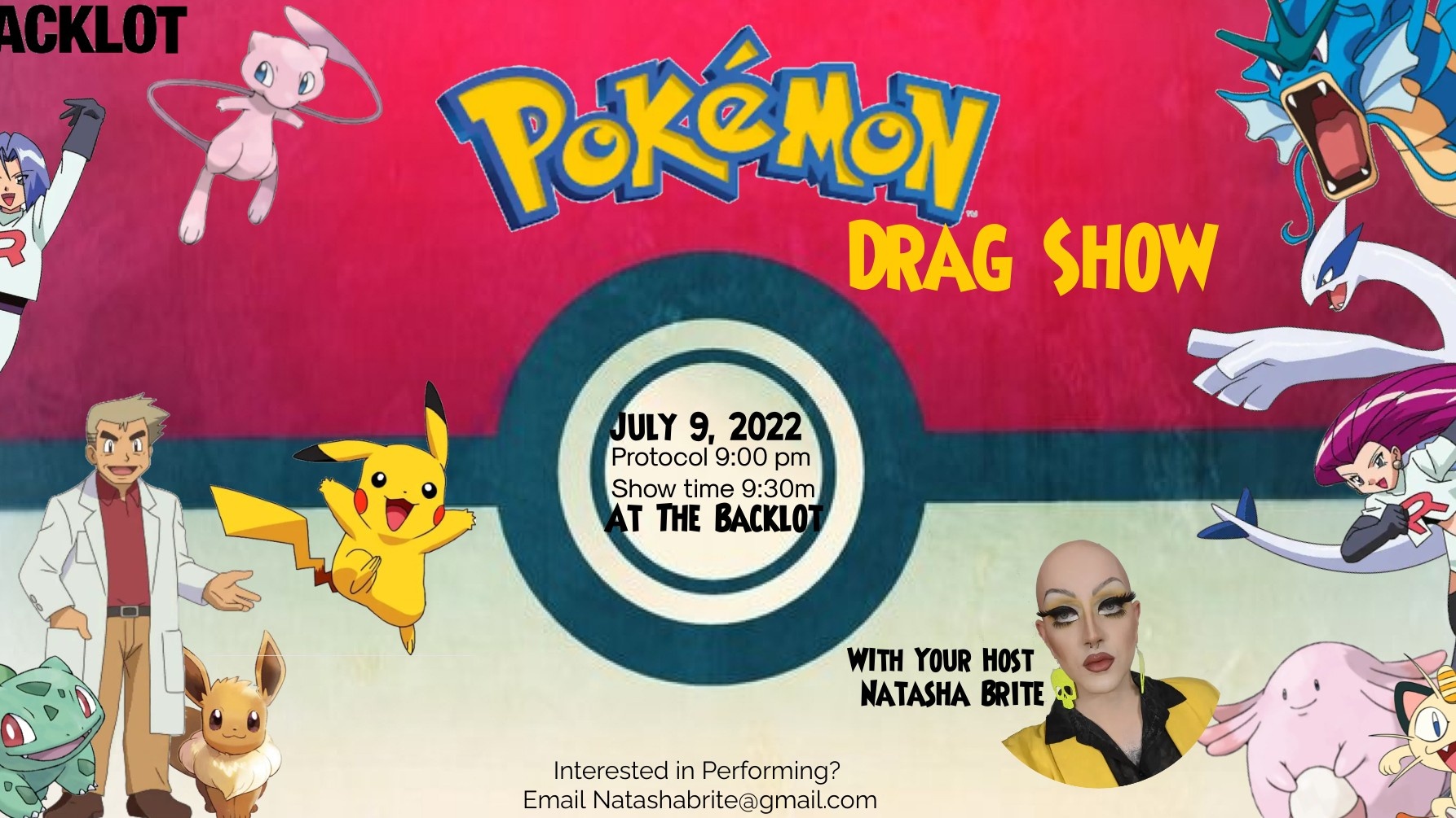 Pokemon Drag Show - SponsorMyEvent