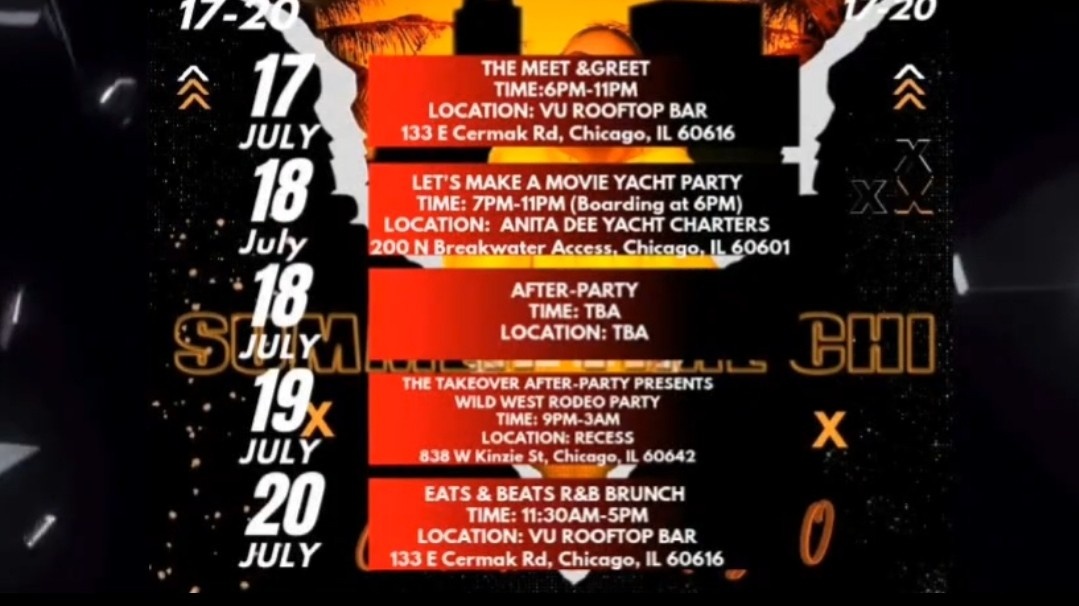 The Chicago Takeover - SponsorMyEvent