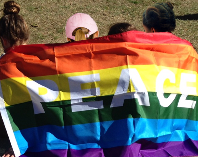 The Rainbow Peace Flag Project | Chuffed | Non-profit charity and ...