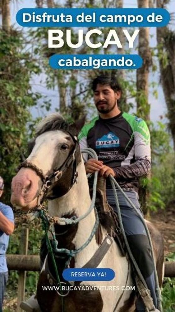 Horse riding and shuar community visit in Bucay, Ecuador