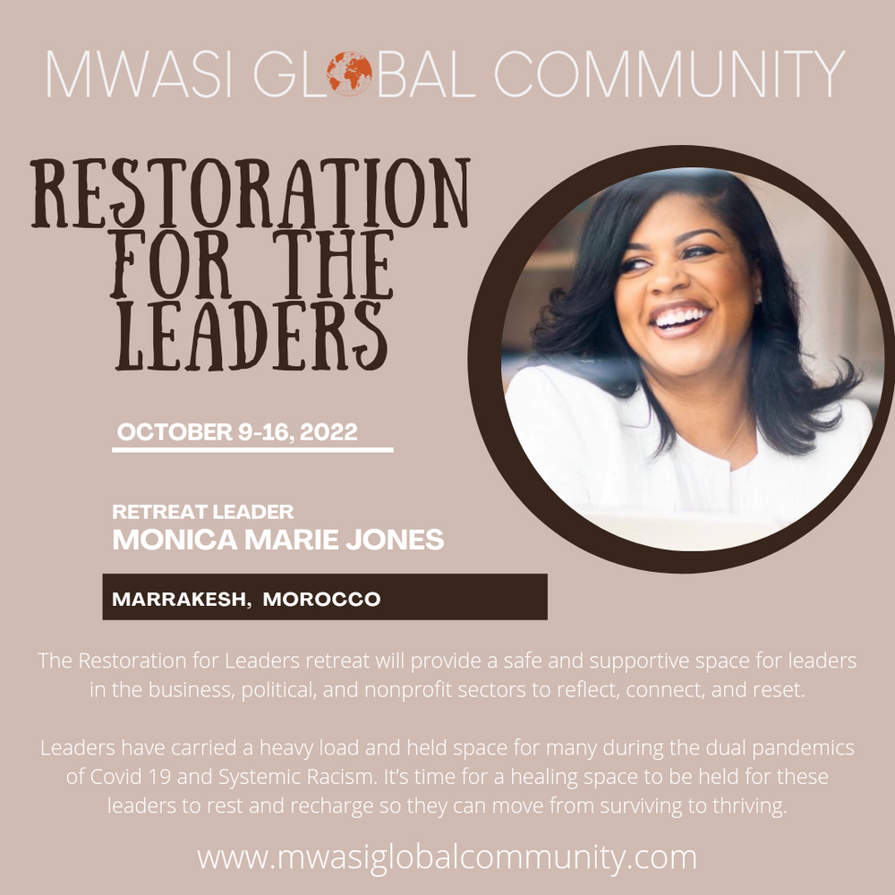 Restoration For Leaders A Retreat for Business and Community Leaders in ...