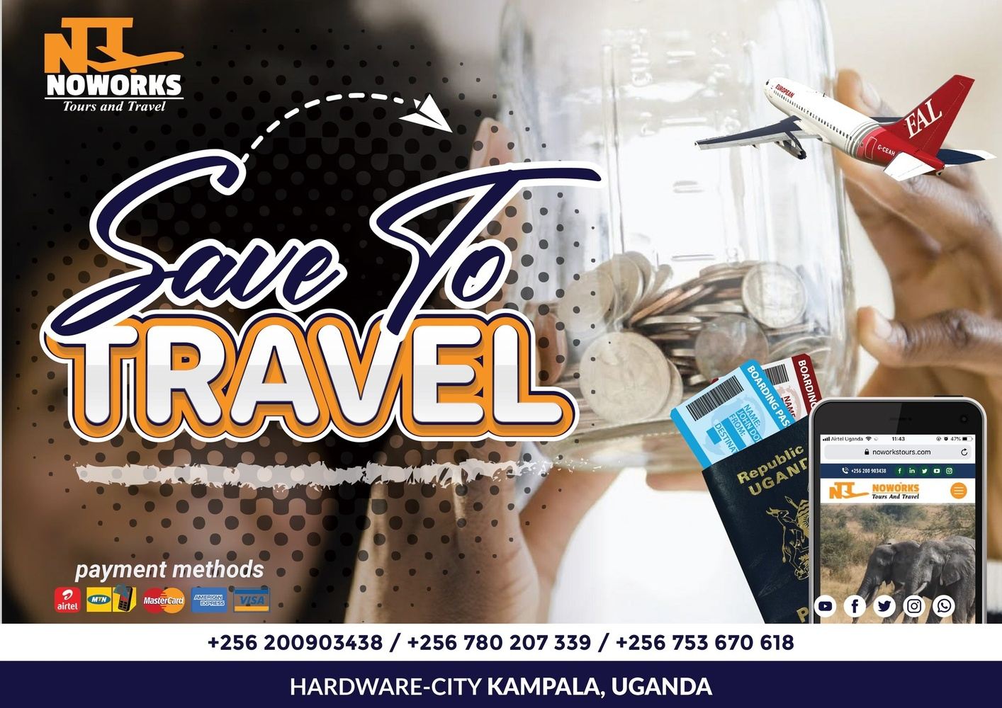 Air ticket-Bosco in Uganda