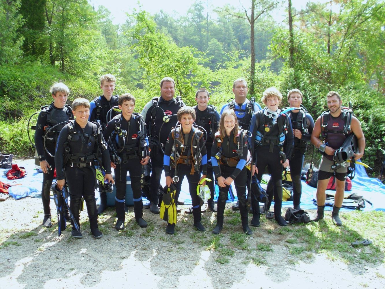 Jr. SCUBA Camp in Rum Runner Dive Shop