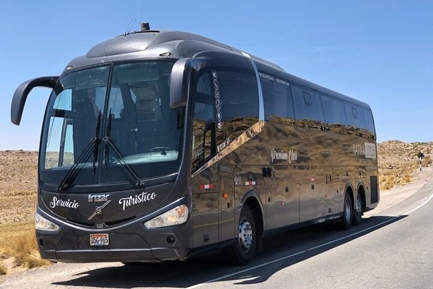 Tour Bus from Chivay to Puno 13:15 Hrs. in Puno, Peru