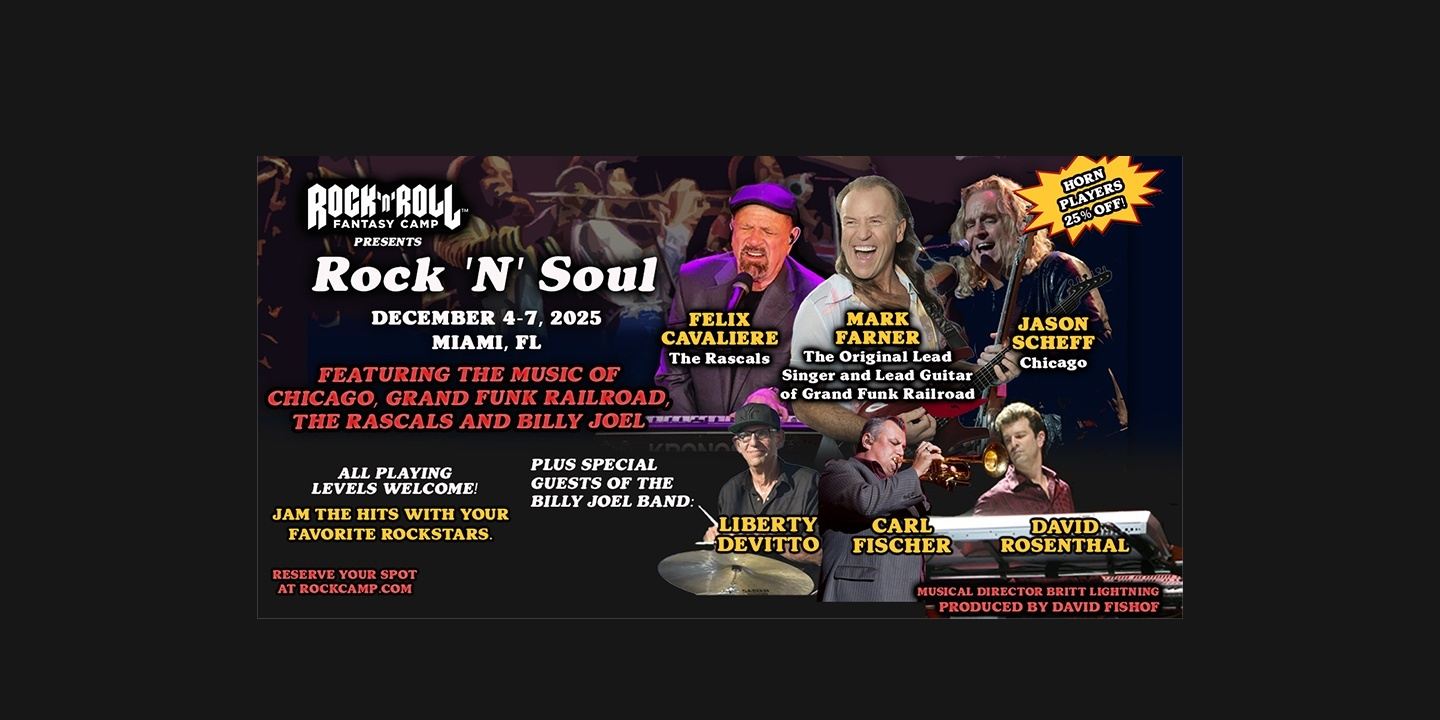 Rock & Soul Camp in Miami, FL, USA