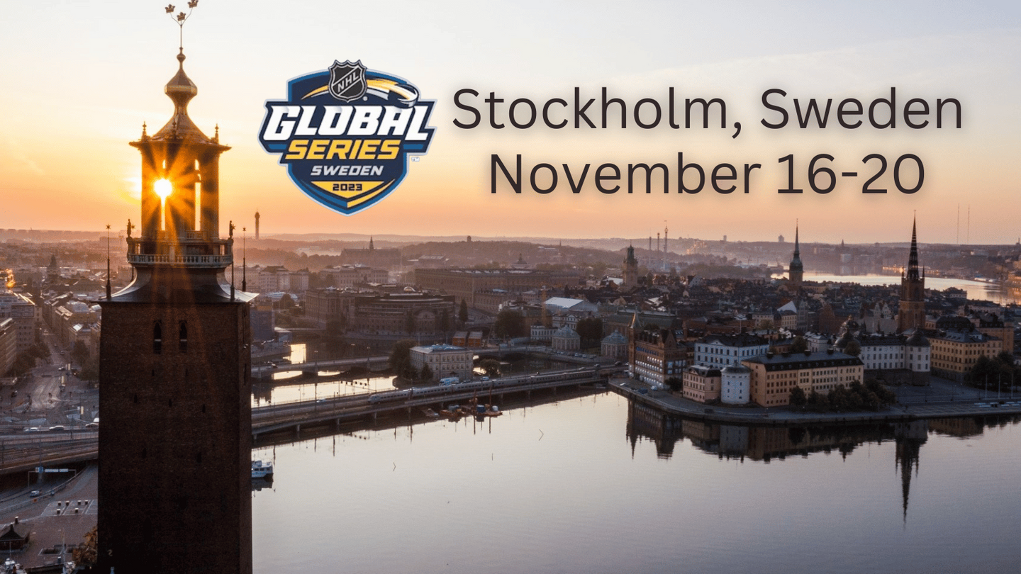 Minnesota Wild Global Series 2023 in Stockholm, Sweden