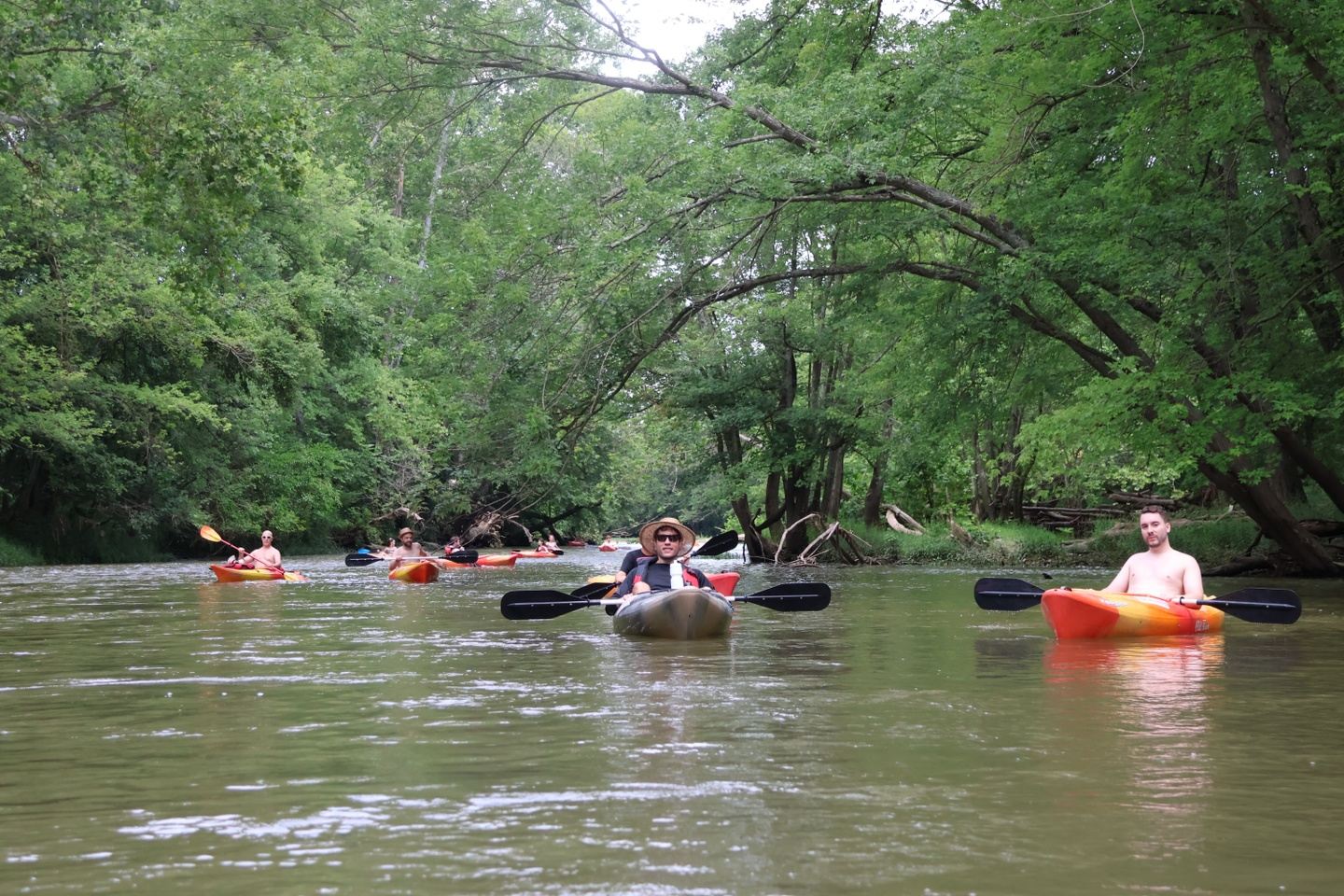 Kayaking - Hocking River in Hocking Township, OH 43130, USA