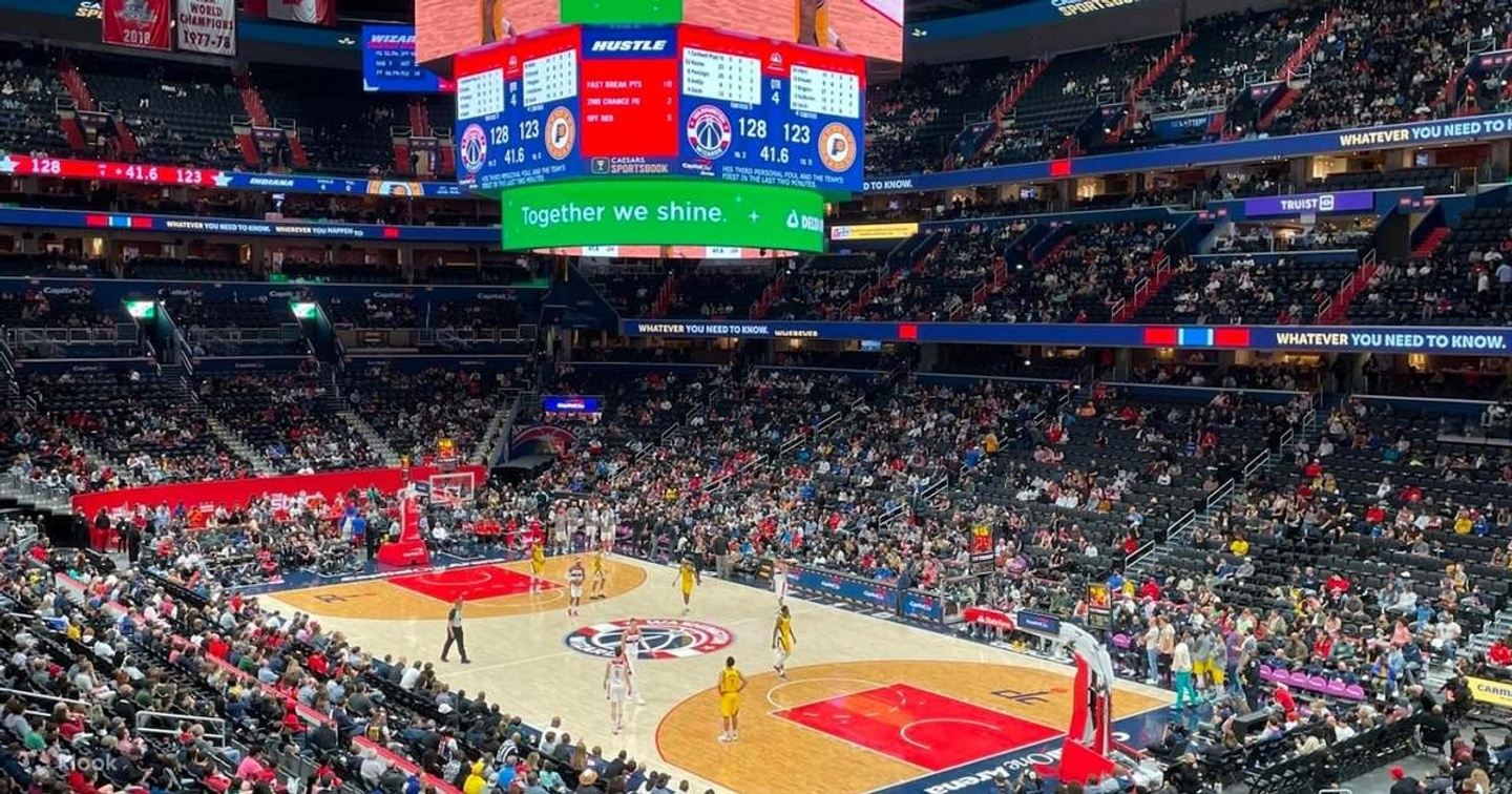 Wizards vs Milwaukee Bucks in 601 F Street NW, Washington, DC 20004