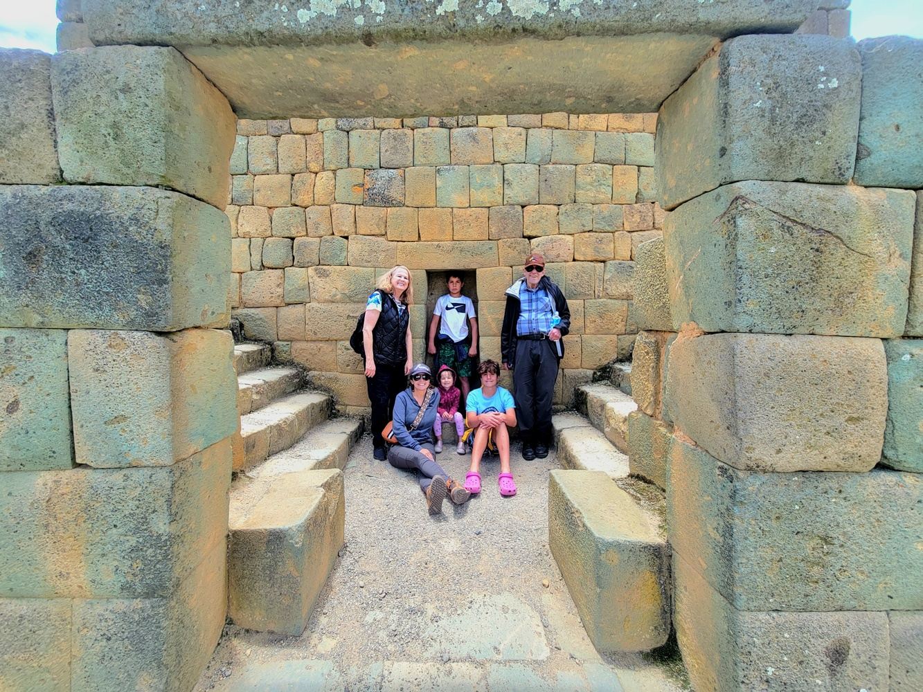 Cuenca to Quito 5-day tour David, Tanja & Lia in Quito, Ecuador