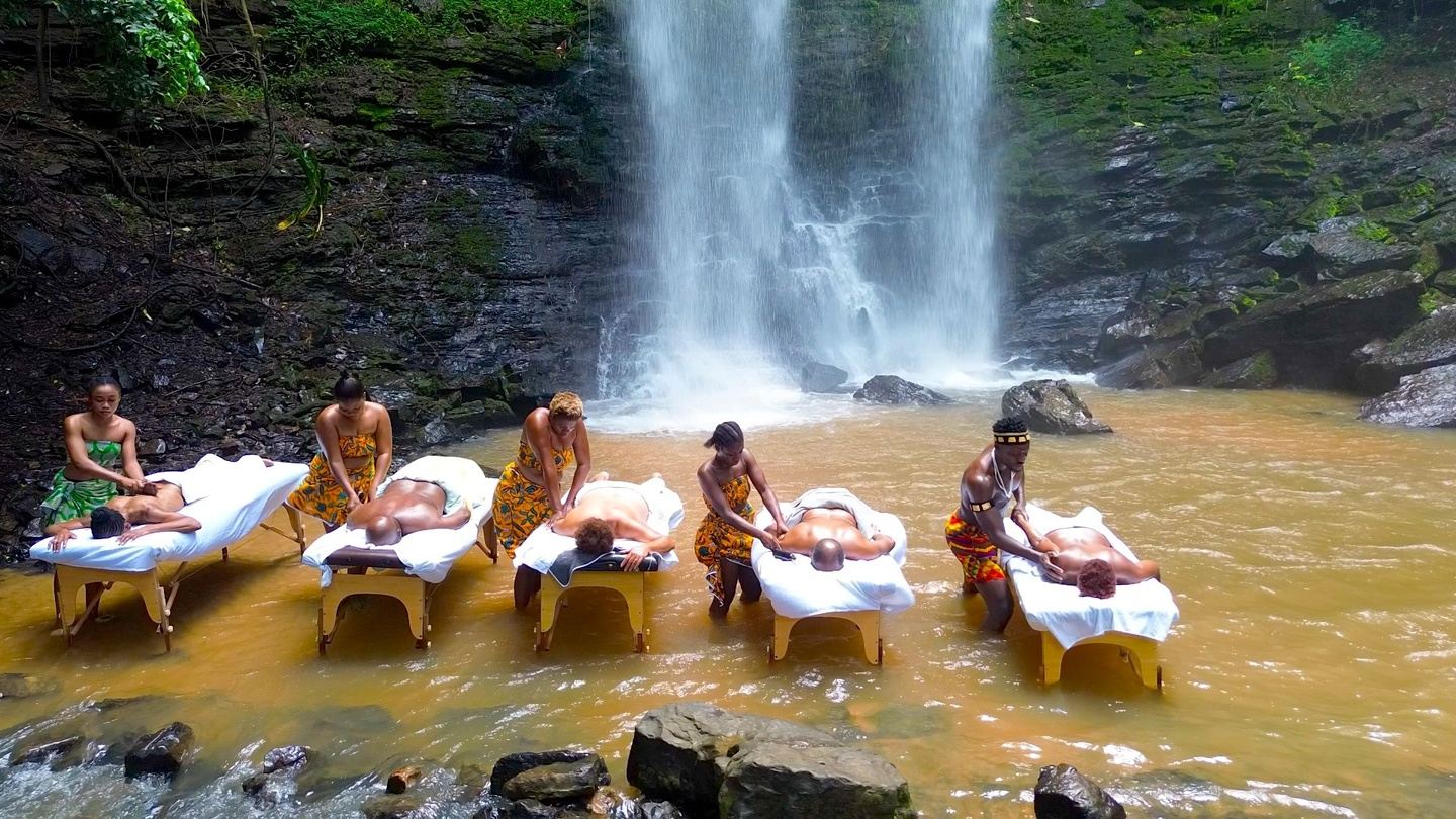 Waterfalls Massage Experience in Accra, Ghana