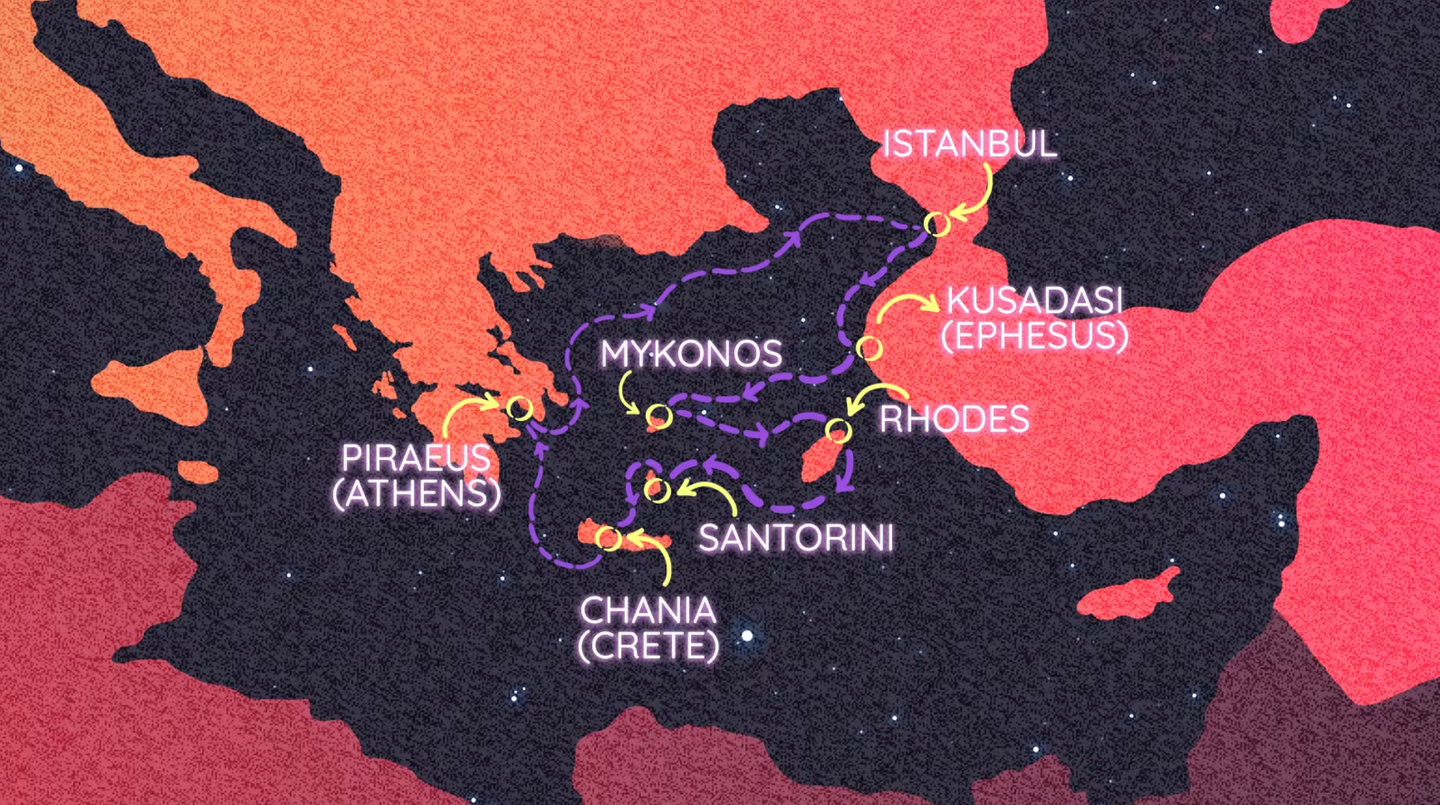Istanbul Delights & Santorini Dreams in Athens, Istanbul, Kusadasi ...