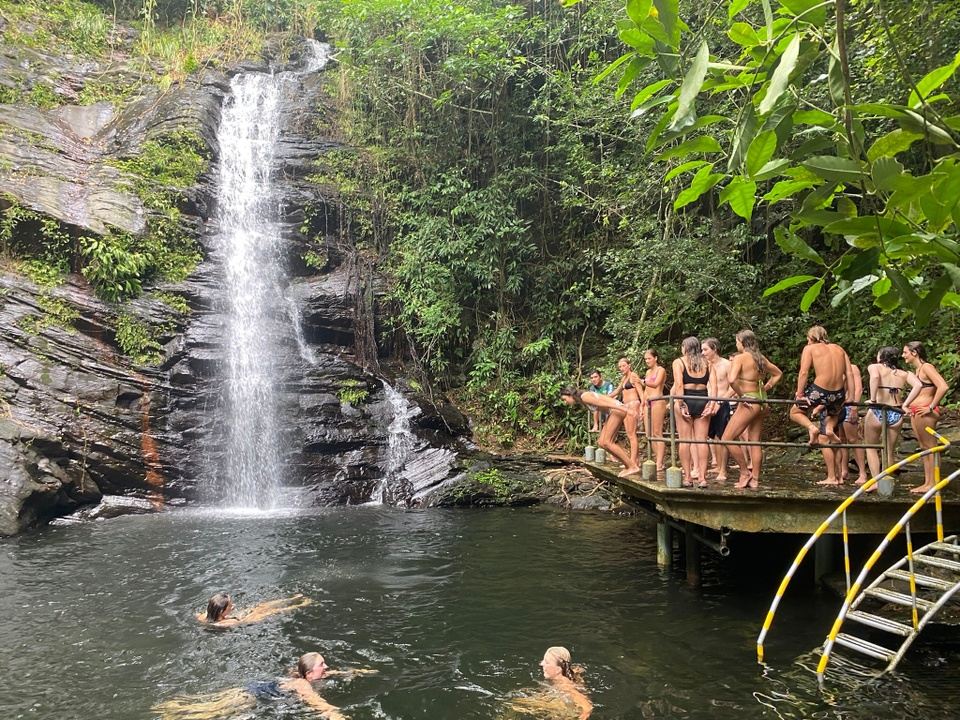 T2C – Maya World Waterfall Swim in Belize City, Belize