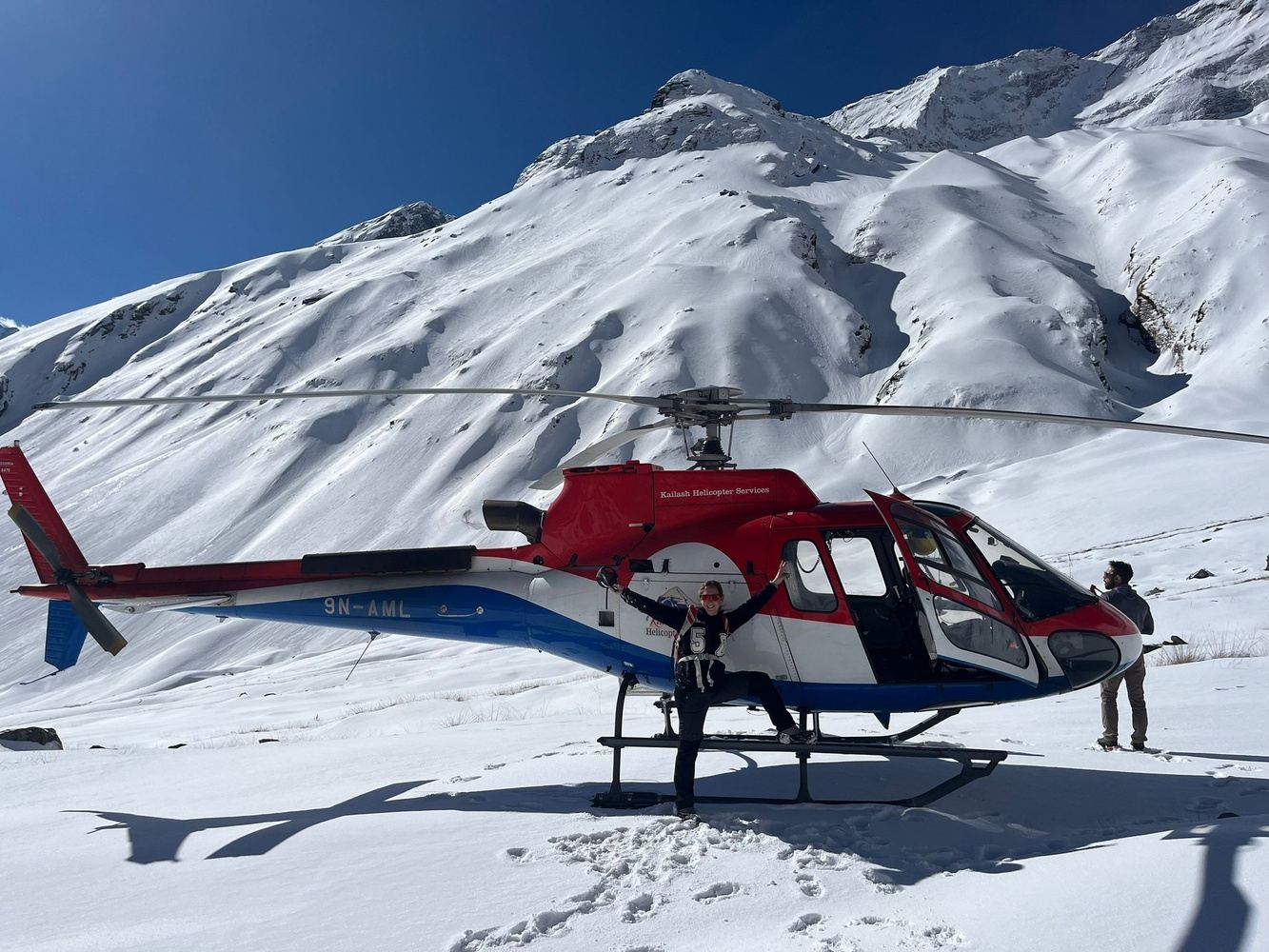 ABC Heli tour in Nepal