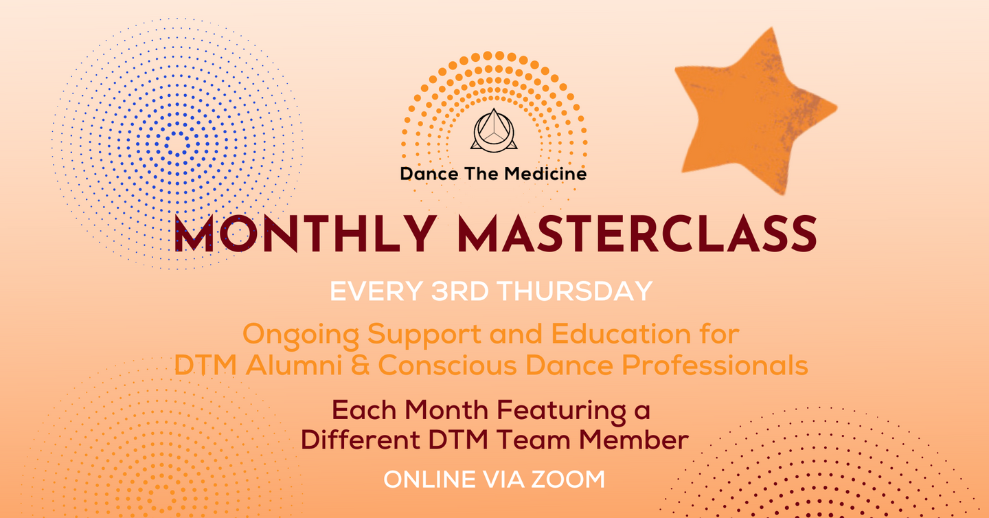 The Monthly Masterclasses! Continuing Education & Support in online