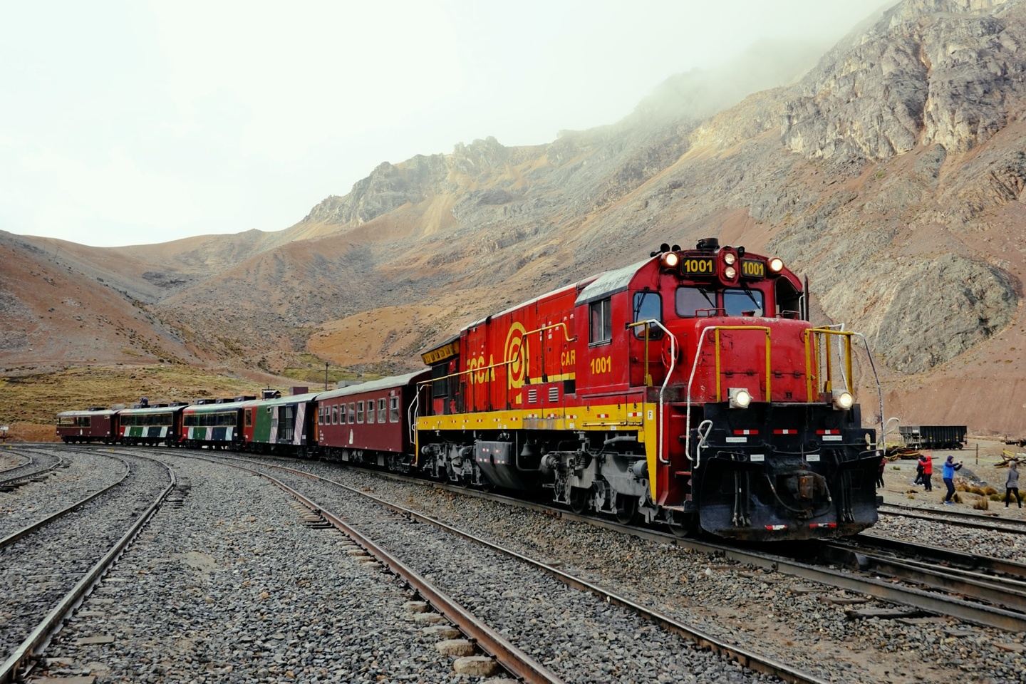 Rail Adventures in the Andes in Peru, Chile, Bolivia