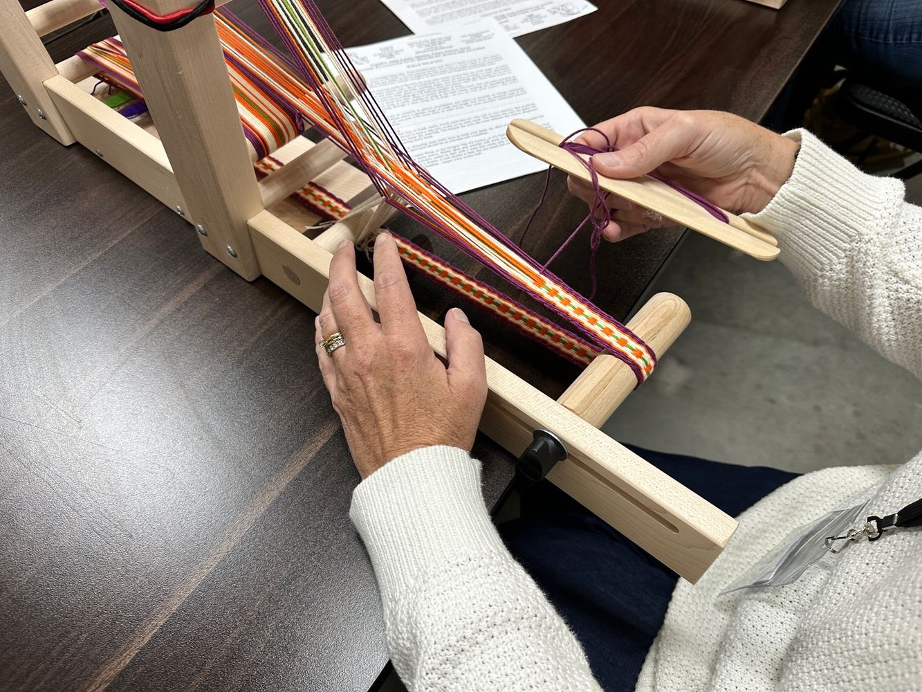 Core Class Weekend - Inkle Loom Weaving with Julie and Jeanne in Nome ...
