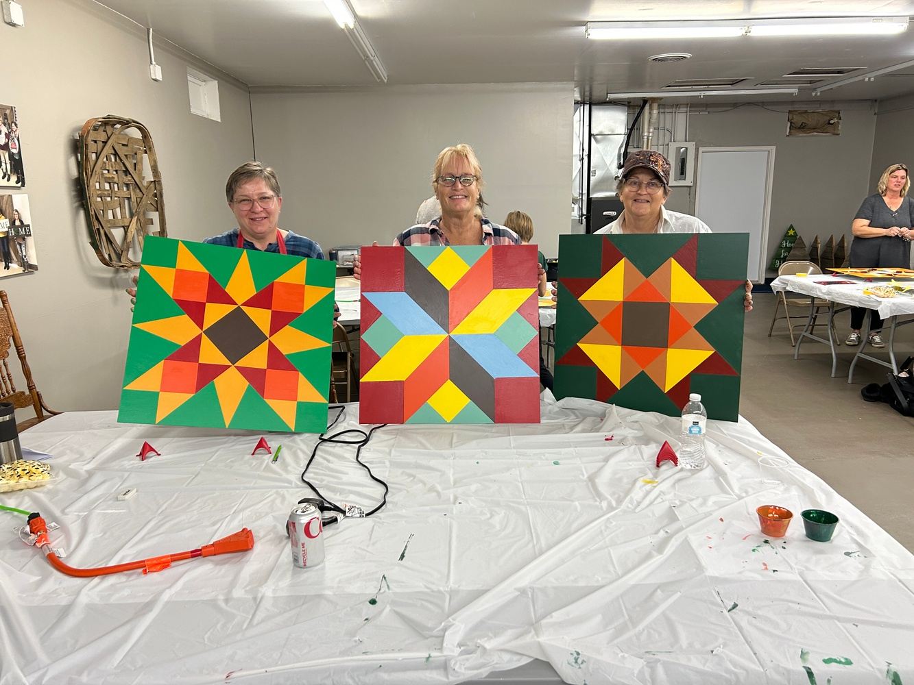 Barn Quilt Painting Class with Karin Baker in Nome, ND 58062, USA