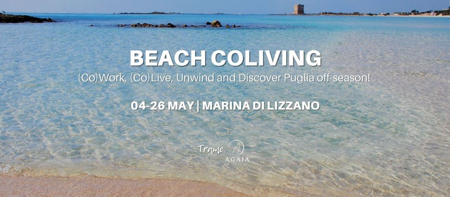 Trame Beach Coliving Puglia in Marina di Lizzano, Italy