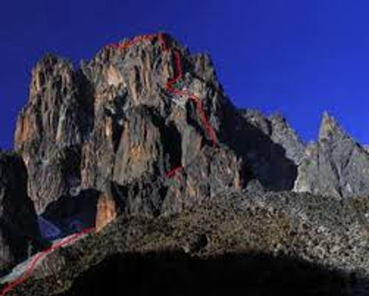4 days mount Kenya climbing Packages cost via Naro Moru Route in ...