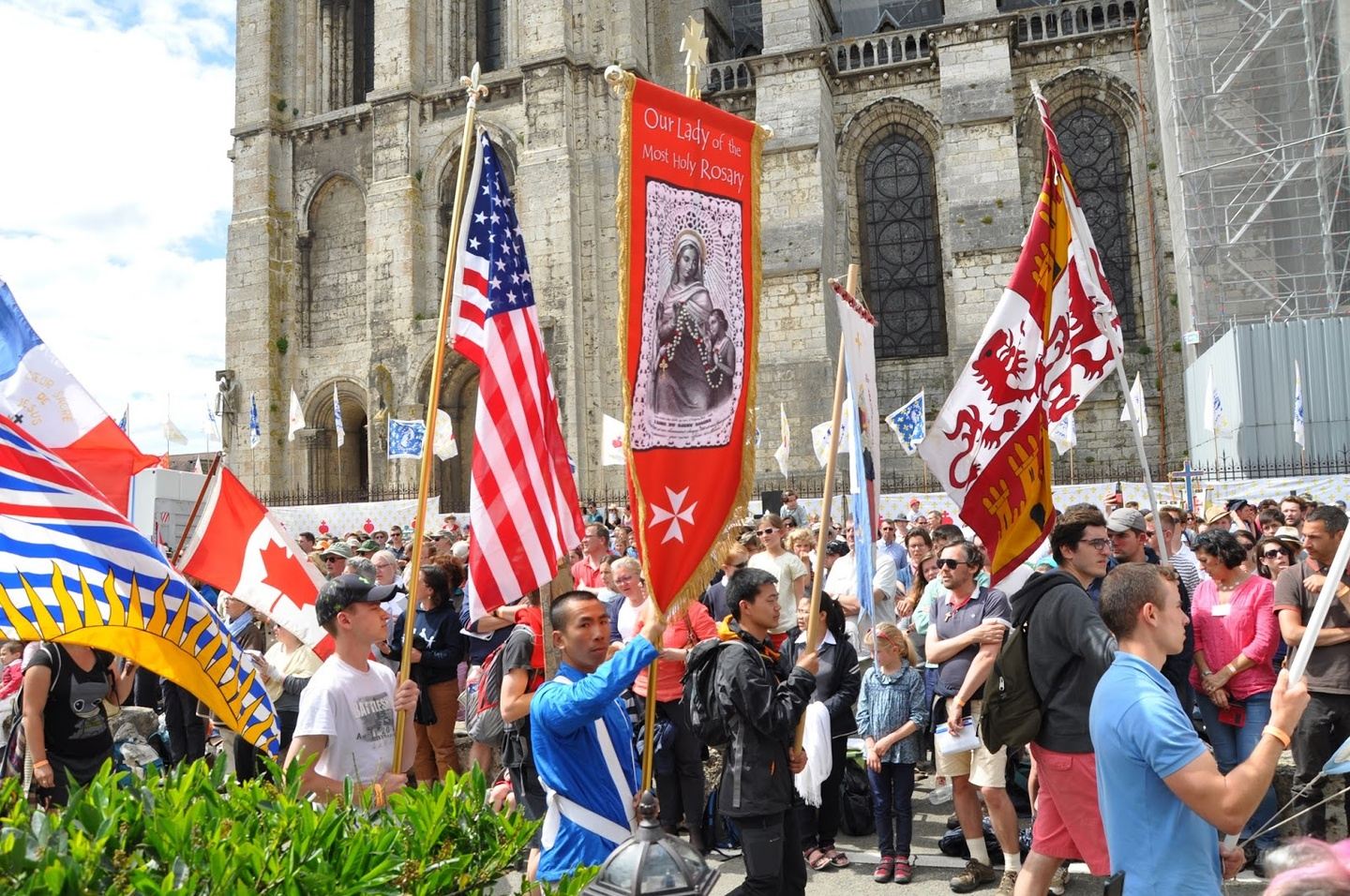 Chartres Pilgrimage 2024 - Our Lady of the Most Holy Rosary Chapter in ...