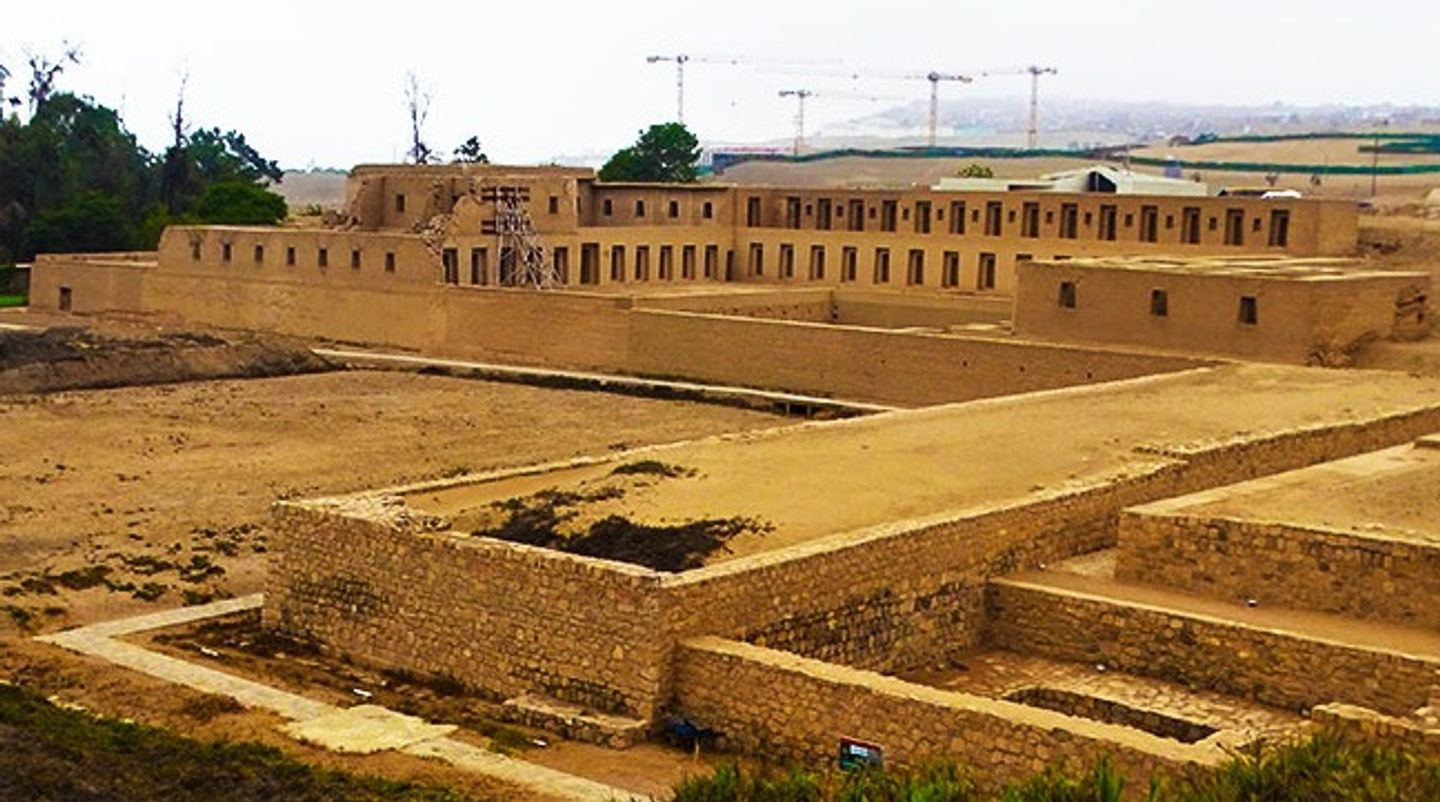 Santuario de Pachacamac in Lima, Peru
