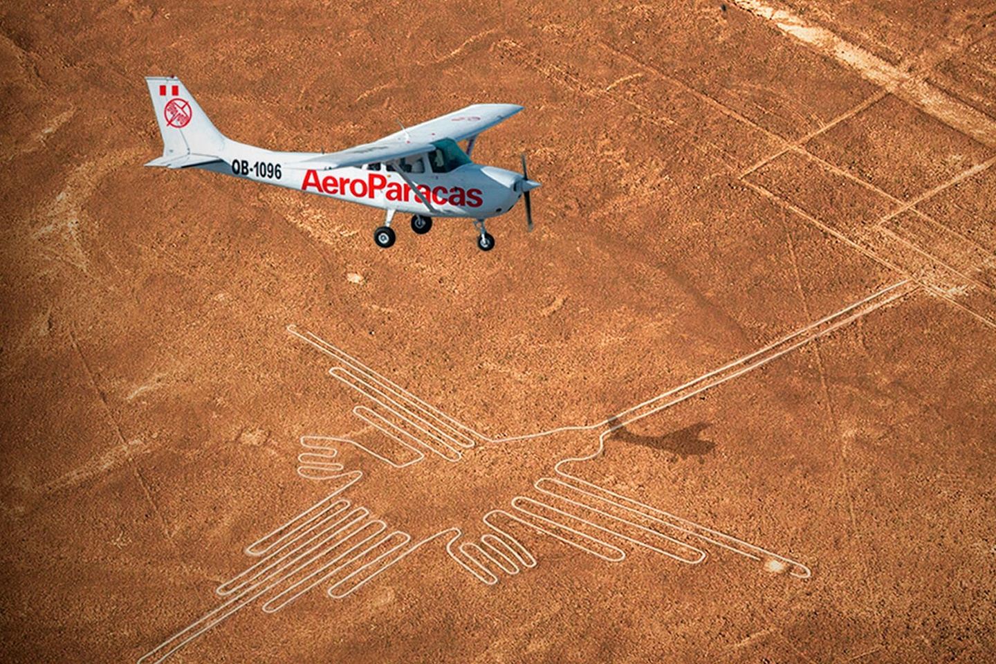Enigmatic Nazca Lines Overflight, & Huacachina Oasis! in Lima, Perú