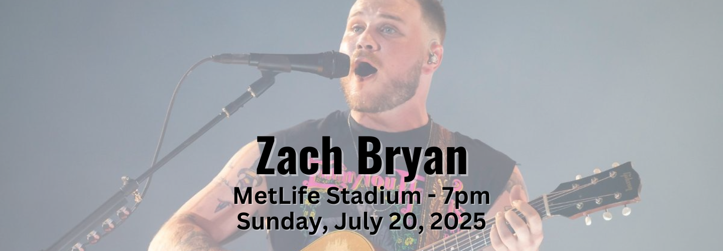 Zach Bryan at MetLife Stadium - 7/20 in East Rutherford, NJ, USA