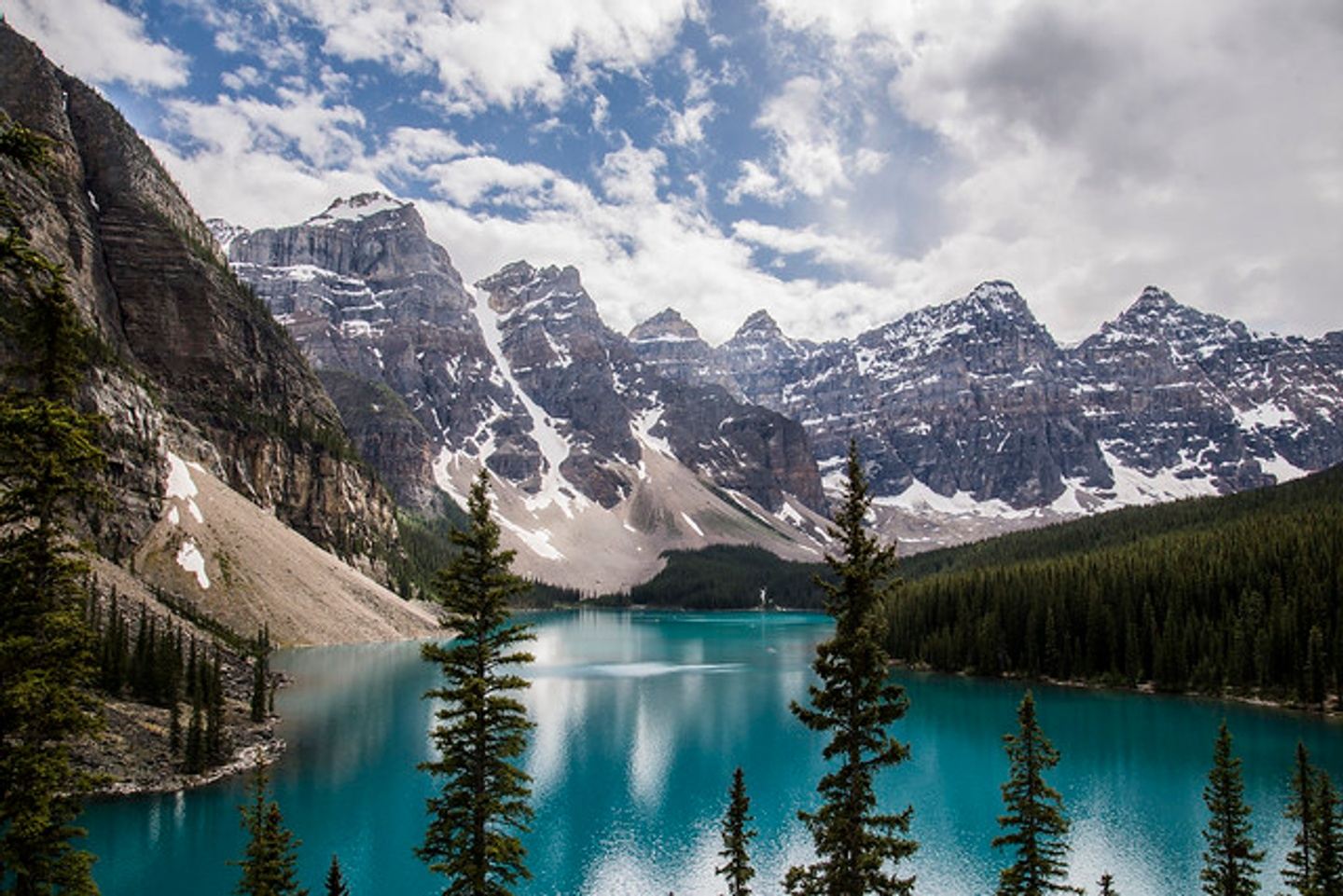 Canadian Rockies by Amtrak and Motorcoach - IN QB in Banff, AB, Canada