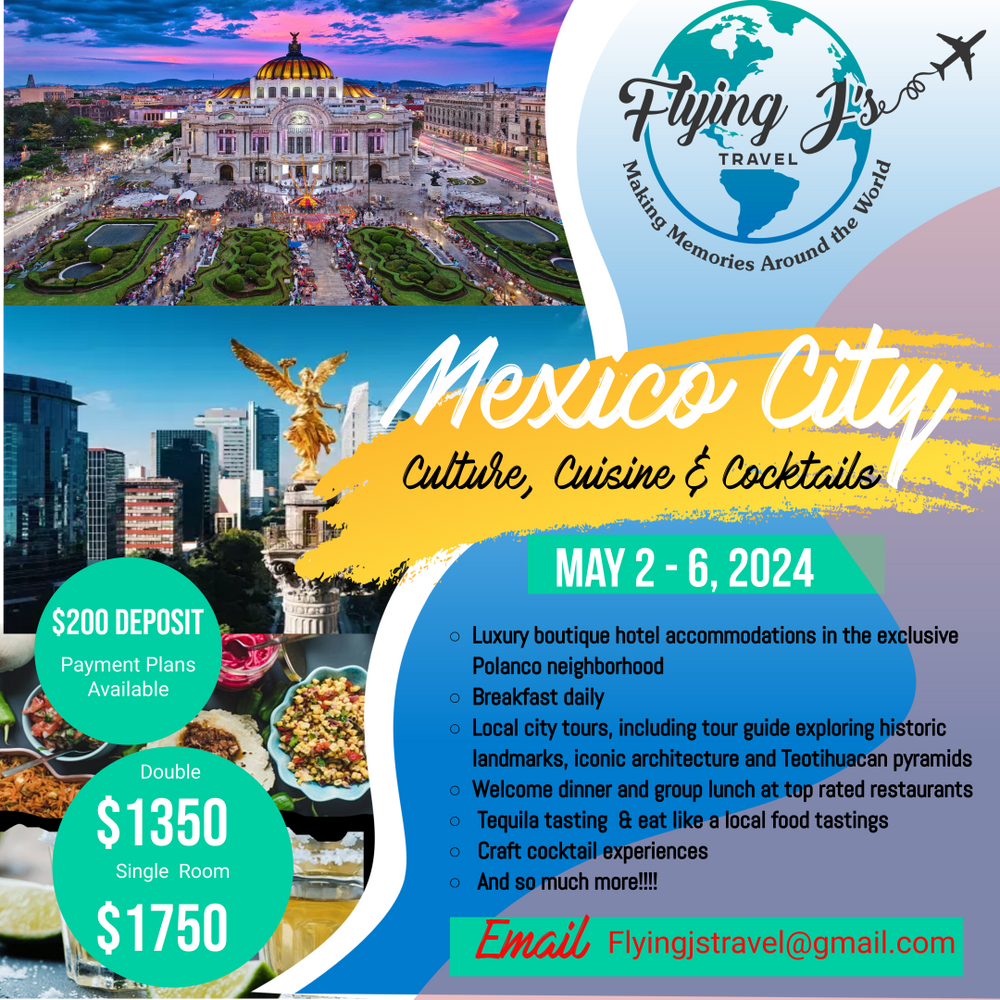 Mexico City- Culture, Cuisine & Cocktails in Mexico City, CDMX, Mexico