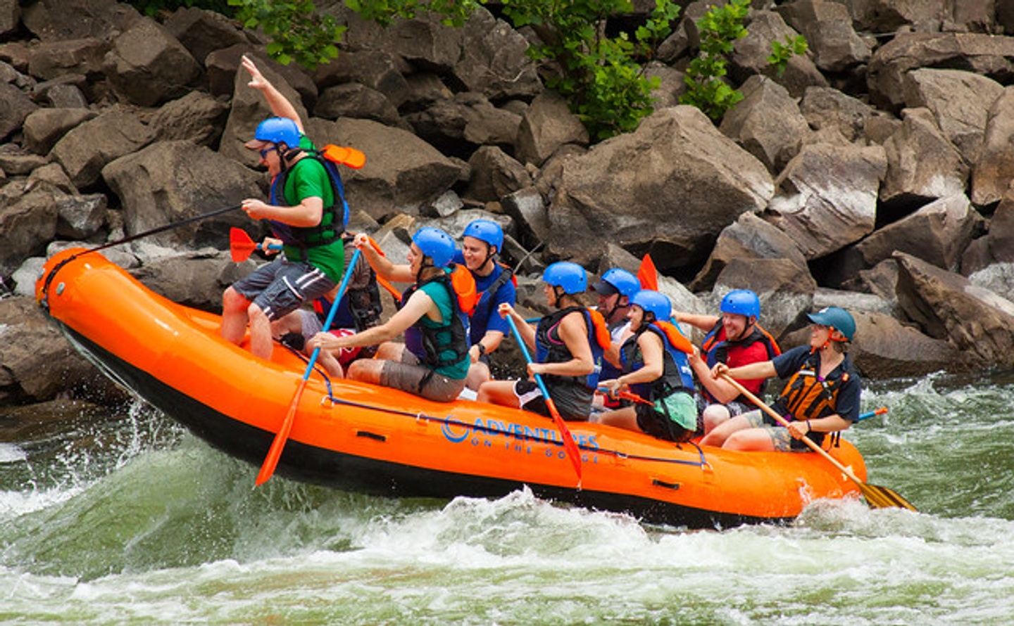 New River Gorge Whitewater Rafting in Lansing, West Virginia