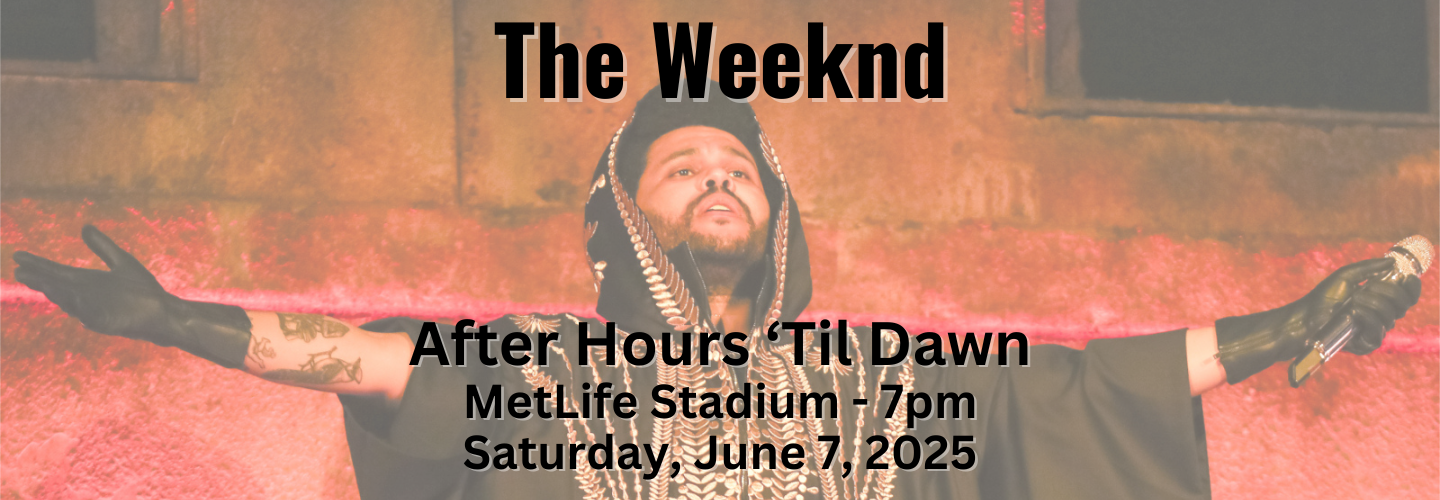The Weeknd at MetLife Stadium - 6/7 in East Rutherford, NJ, USA