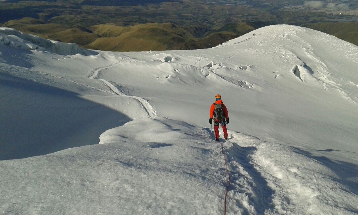 Climb Cayambe + Chimborazo Volcano with acclimatization in 8 days in Quito, Ecuador