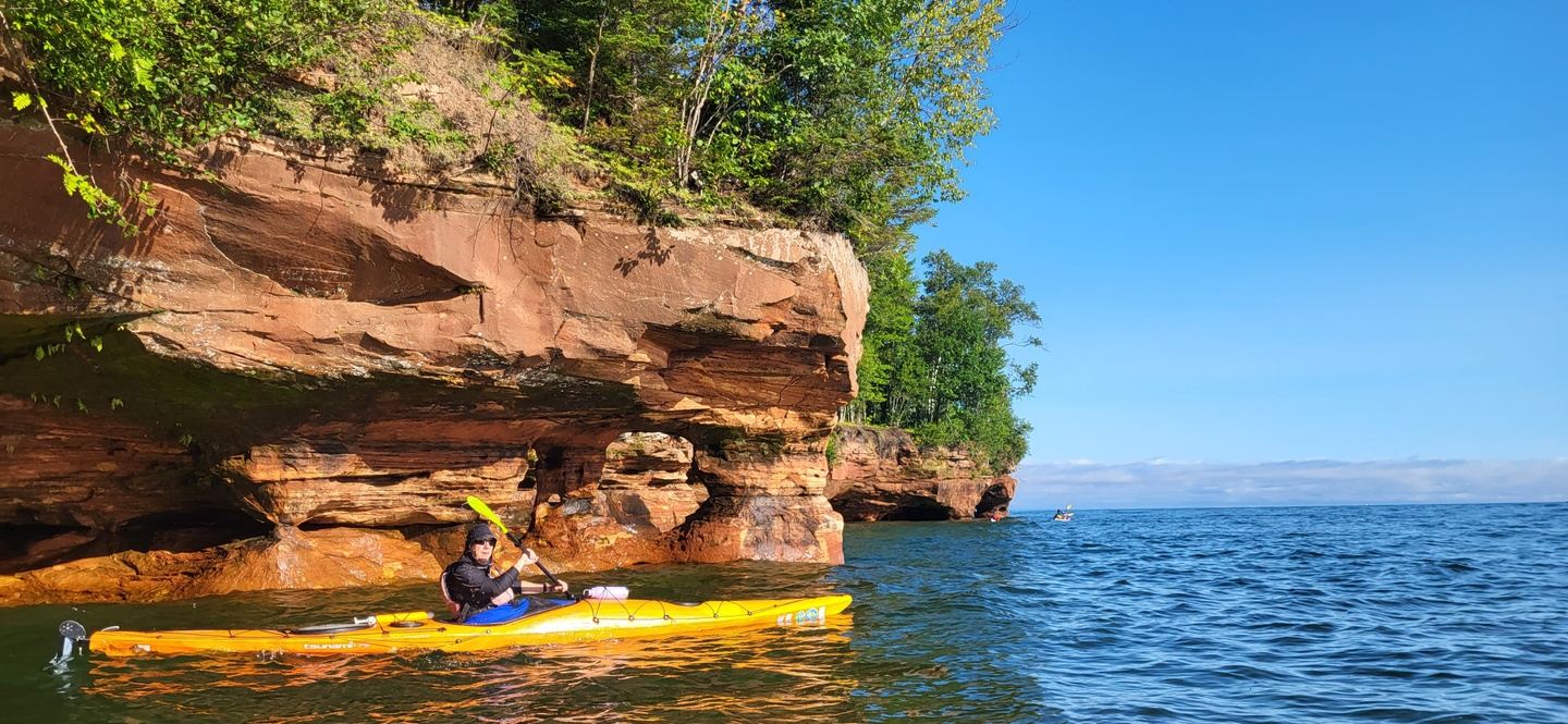 Apostles Islands Kayak Adventure in Sand Bay, WI 54814, USA