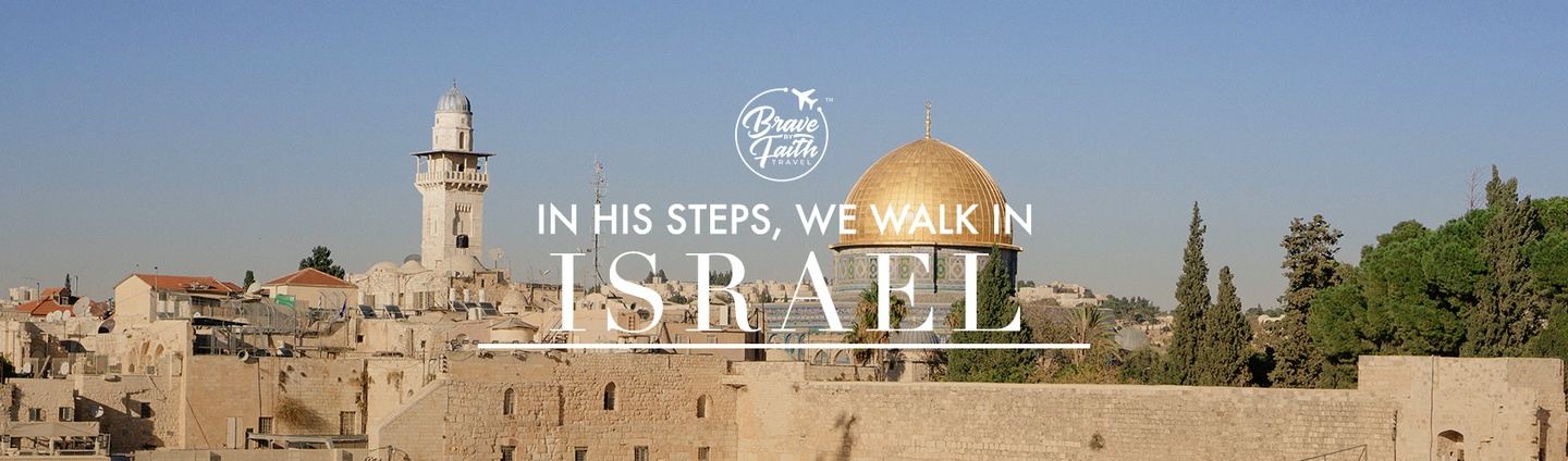 In his steps we walk in Israel in Israel