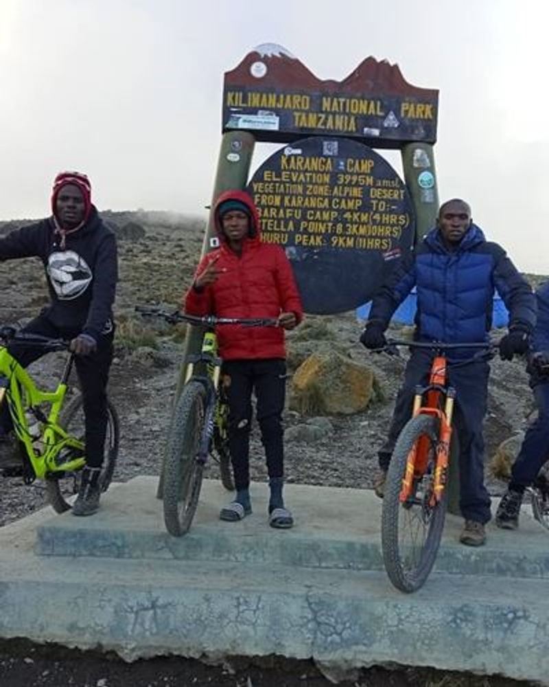 5 Days Kilimanjaro Bike tour via Marangu Route in Kilimanjaro, Tanzania