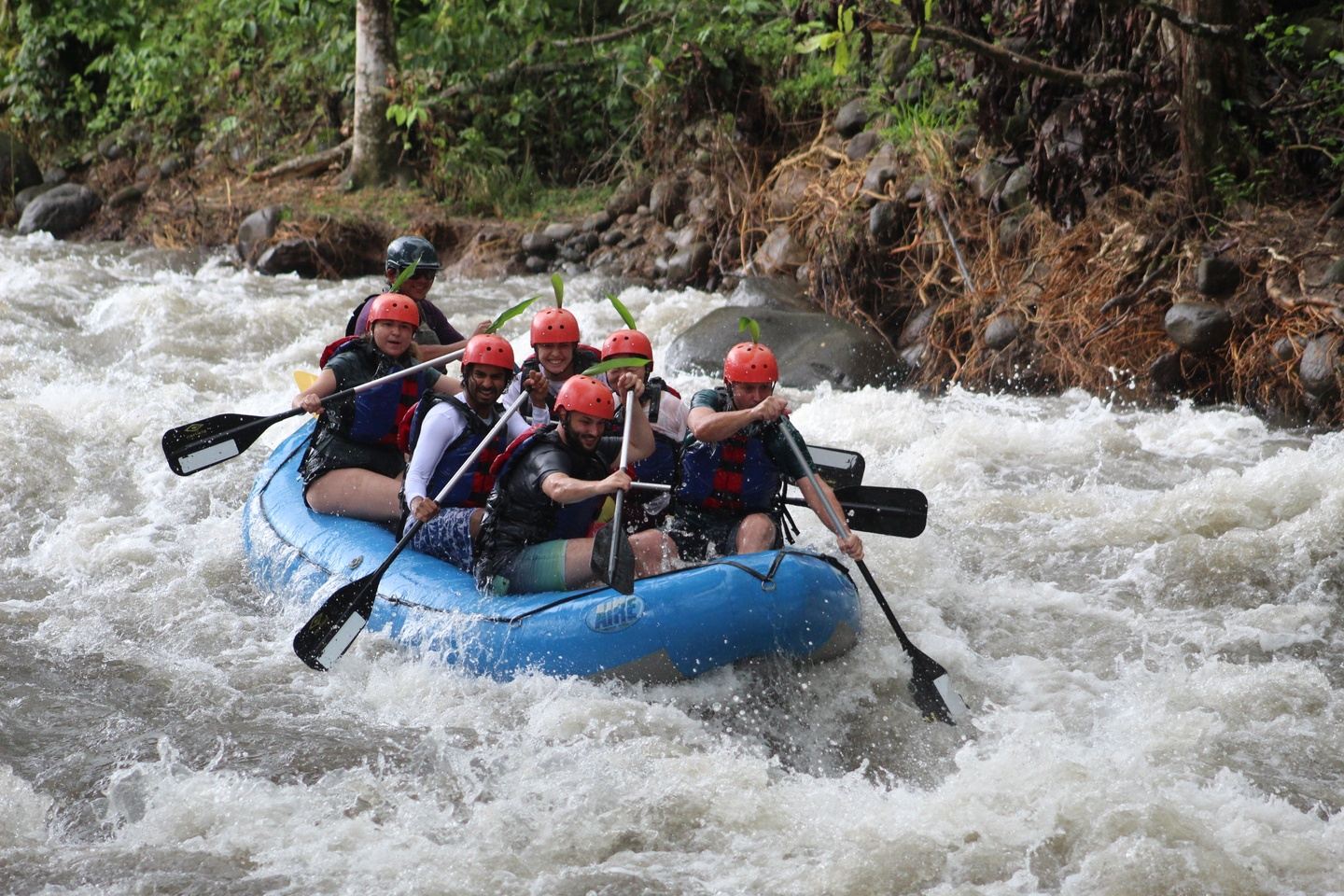 Best Rafting Tour in La Fortuna - Lunch included at Monkey Park Reserv ...