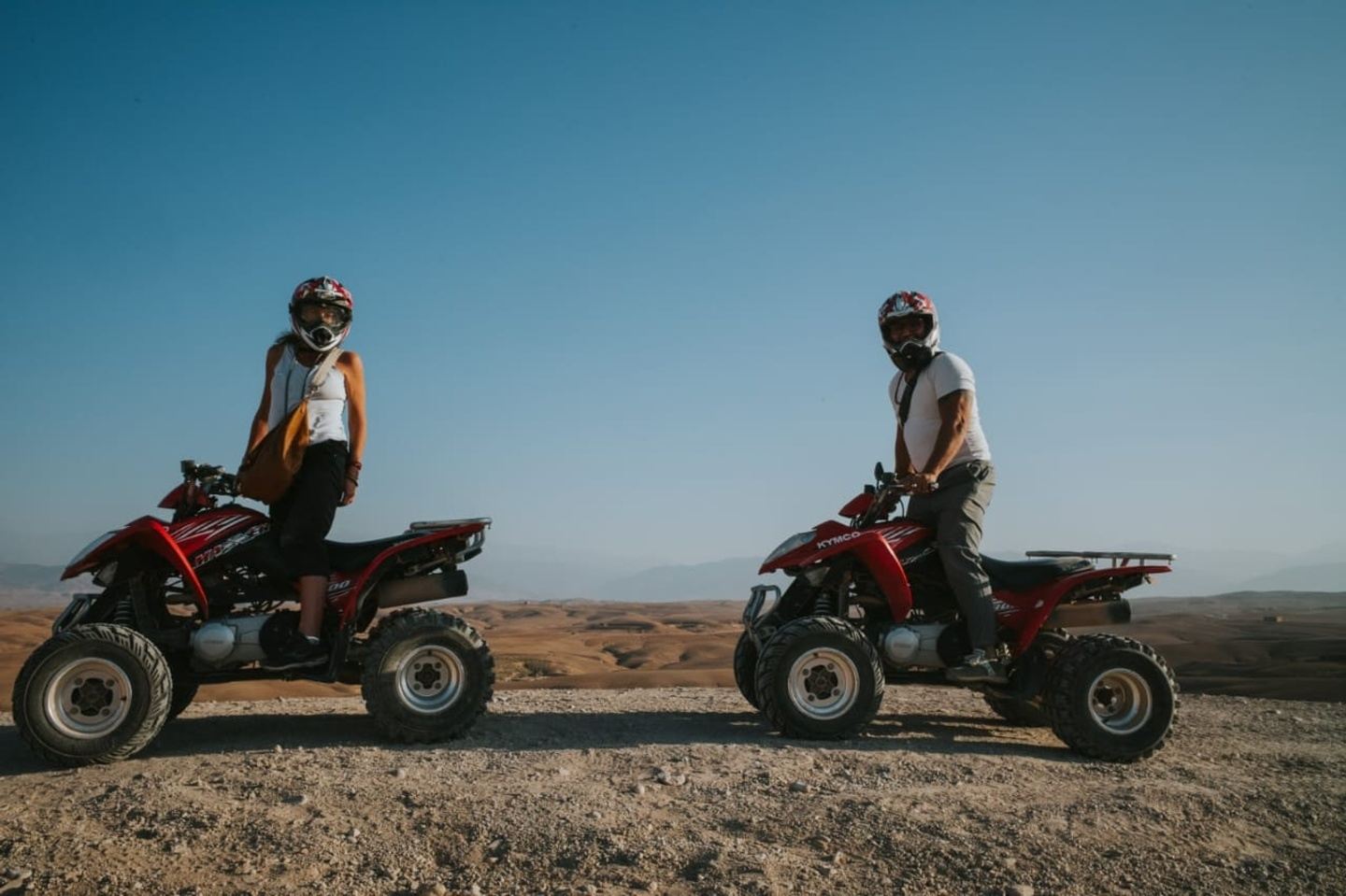 Quad Biking Agafay Desert in Agafay, Morocco