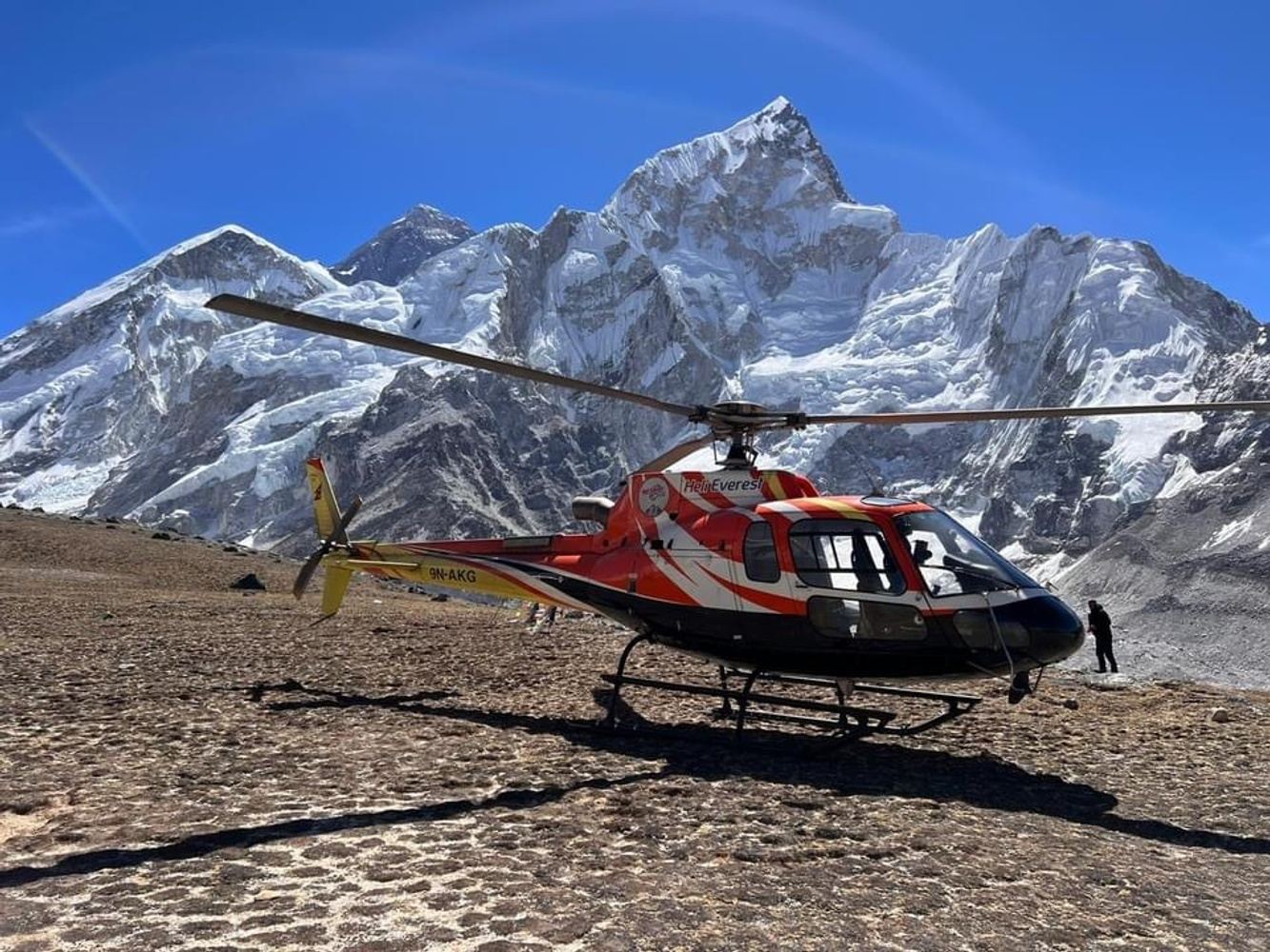 EBC Helicopter trip in EBC Helicopter Tour