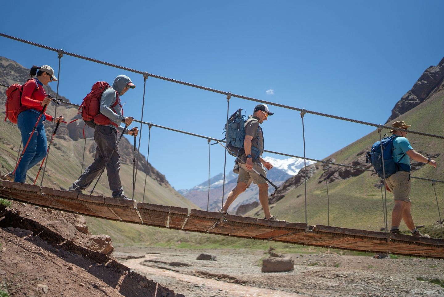 Stand-alone payments - Alexander Bush in Aconcagua